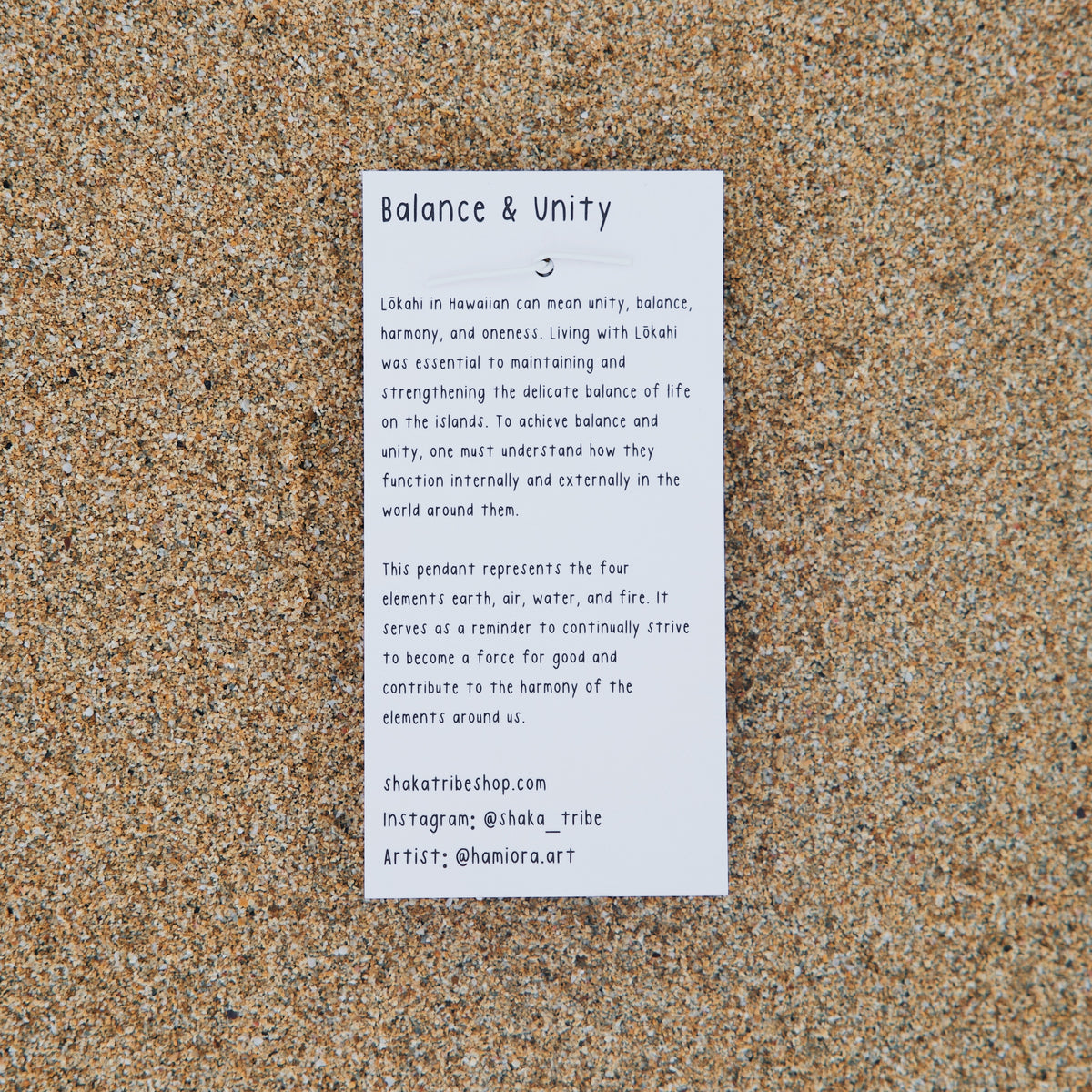 Balance & Unity Keychain | SHAKA TRIBE